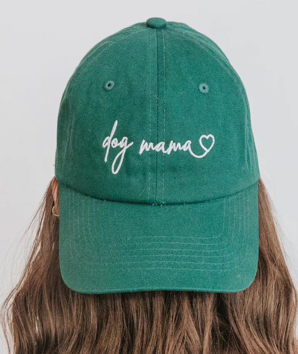 Sassy Woof "Dog Mama" Baseball Cap - - Wooftown.ca