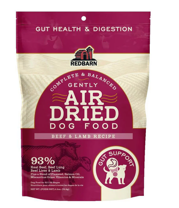 Redbarn Gut Health and Digestion Beef & Lamb Air Dried GF Dog Food ...
