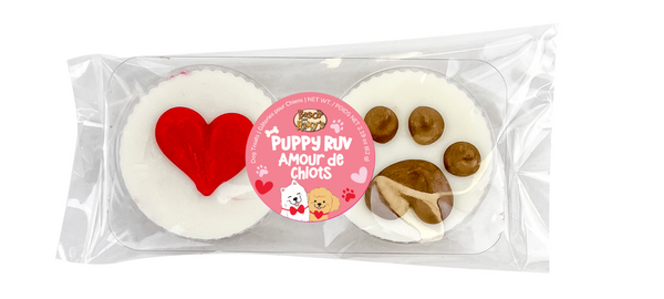 Bosco & Roxy's Prepackaged Valentine's Day Treat Cups - Wooftown.ca