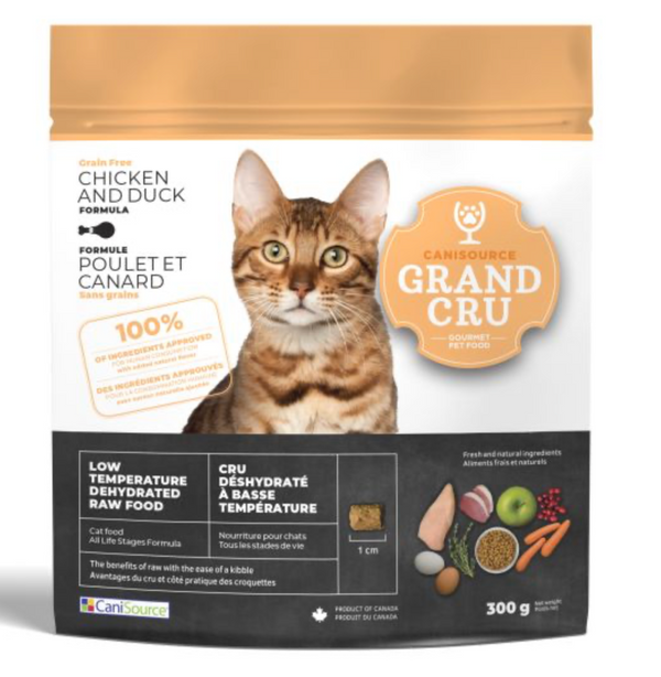 Canisource Grand Cru Chicken and Duck Formula Dehydrated GF Cat Food ...