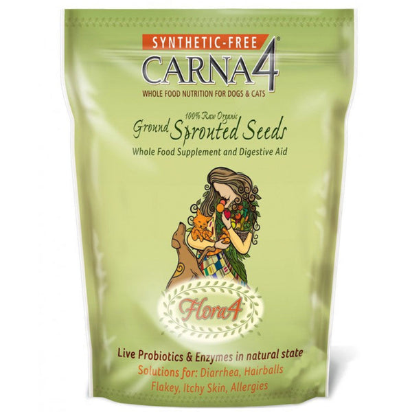 Carna4 Flora4 ORIGINAL - Sprouted Seeds Topper Supplement (18oz/510g ...