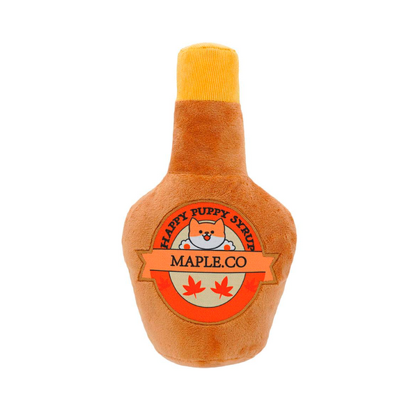 HugSmart Autumn Tailz - Maple Syrup Dog Toy - Wooftown.ca
